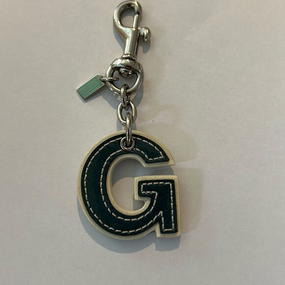Coach | Accessories | Coach Letter G Chunky Keychain | Poshmark